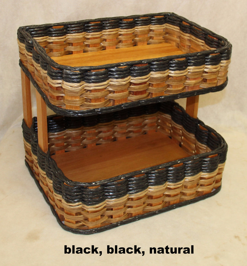Double Bread and Pastry Basket – Foxcreek Baskets