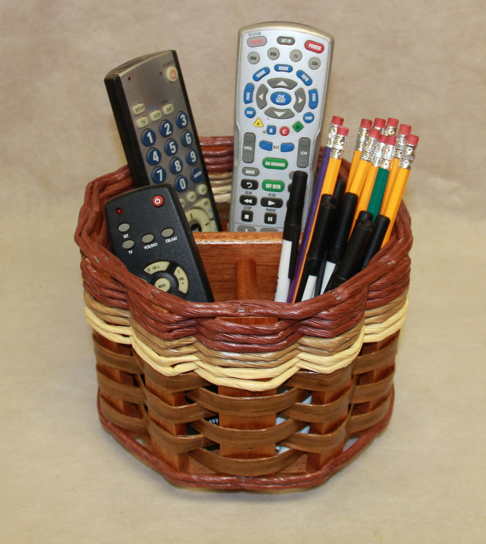 Remote Lazy Susan Basket – Foxcreek Baskets