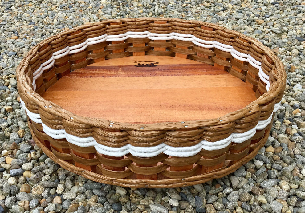 13 inch Lazy Susan Basket – Foxcreek Baskets