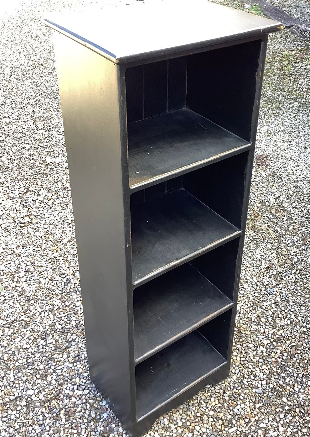 Cubby Book Shelf Unit w/four cubbies – Foxcreek Baskets