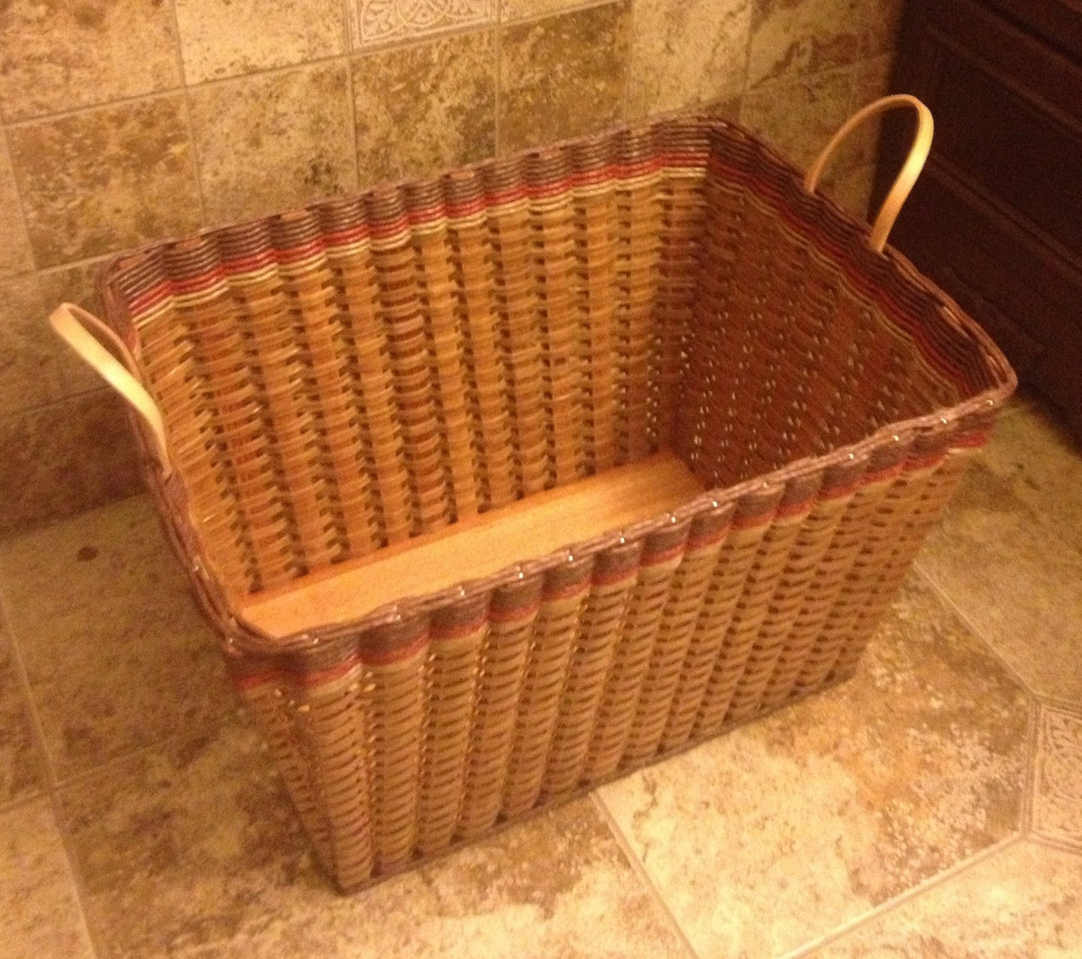 Small open clothes hamper – Foxcreek Baskets