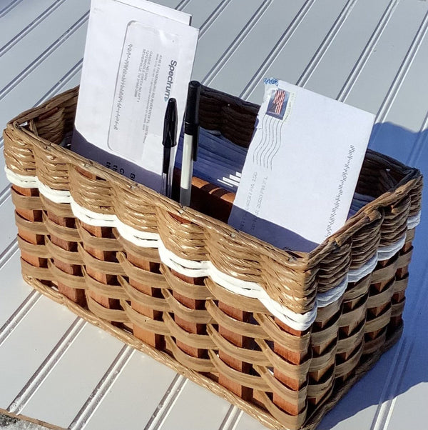 Mail Organizer Basket – Foxcreek Baskets