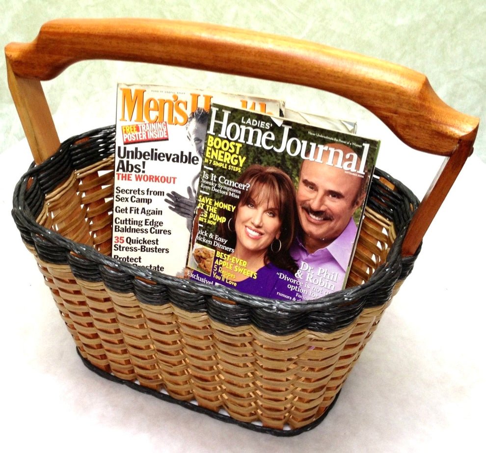 Magazine Basket – Foxcreek Baskets