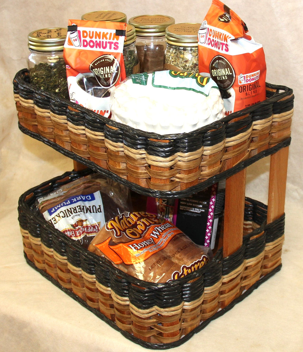 Double Bread and Pastry Basket – Foxcreek Baskets